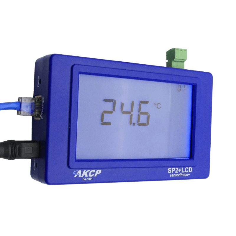 SensorProbe2+ Basic LCD - Environmental Monitoring Solution Systems - Enviromon