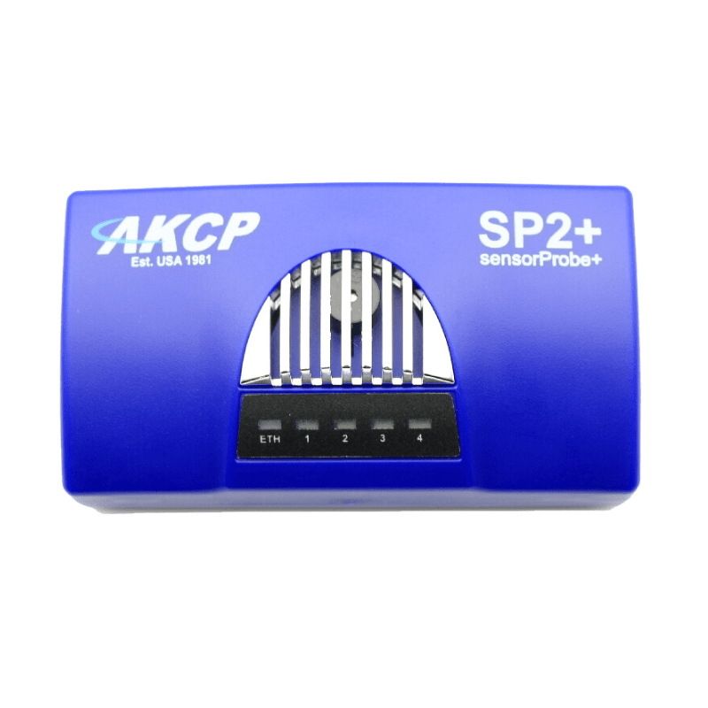 sensorProbe2+ Pro LCD (2 ports active) with PoE, no PSU included - Environmental Monitoring ...